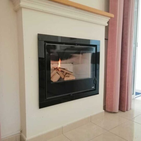 Change Your Open Fireplace for a Wood or Pellet Insert Fireplace
