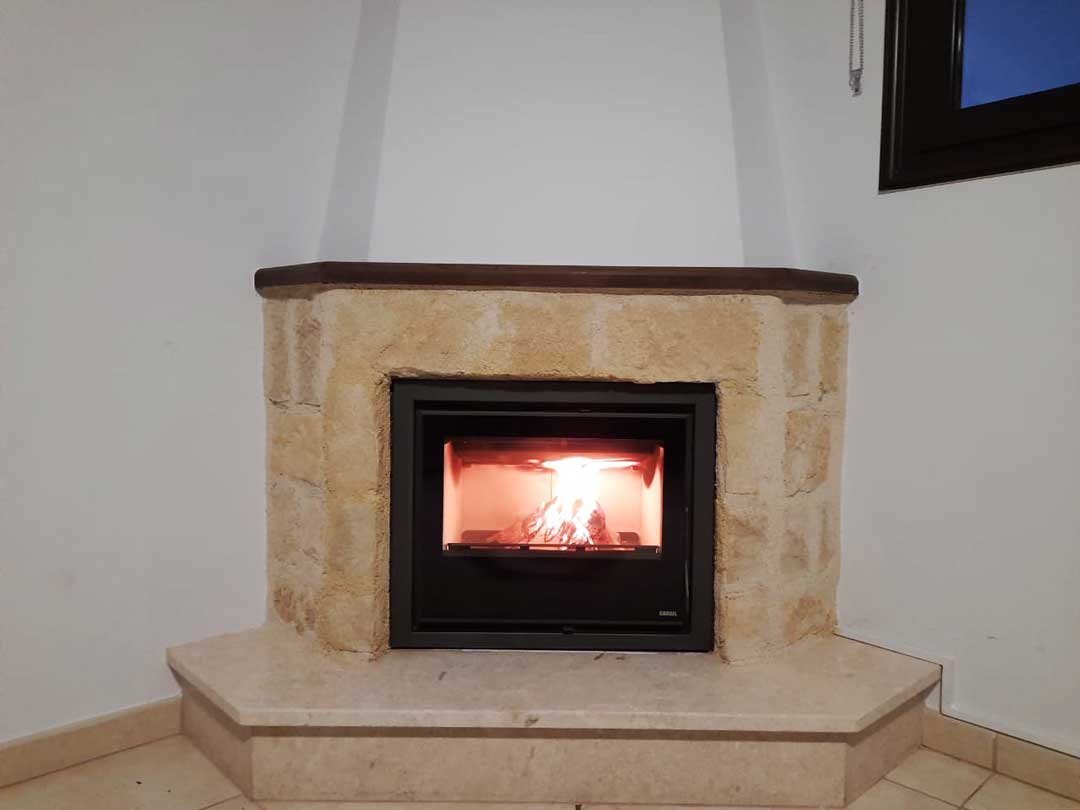 Change Your Open Fireplace for a Wood or Pellet Insert Fireplace